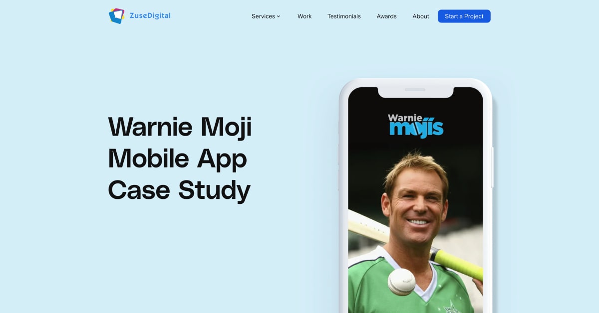 Warnie Moji Mobile App | Zuse Digital