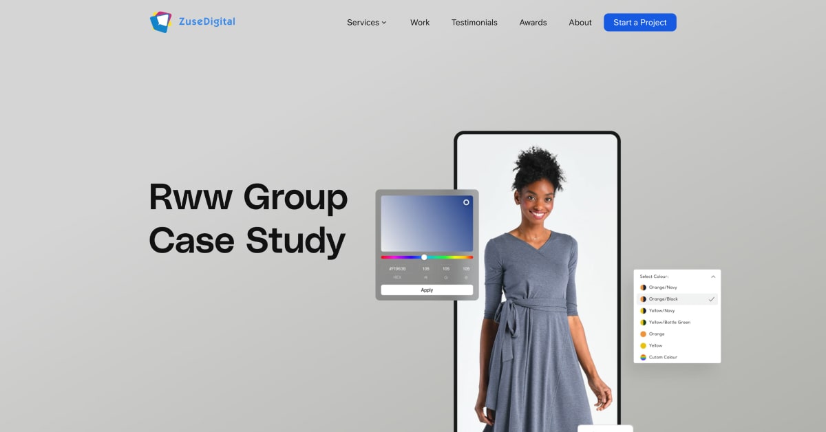 RWW Web App by Zuse Digital | Streamlined Uniform Ordering